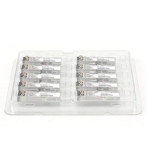 10 Pack100% Compatible GLC-SX-MMD/GLC-SX-MM/SFP-GE-S, Gigabit SFP SX Transceiver, 1000Base-SX, MMF, 850nm, 550m