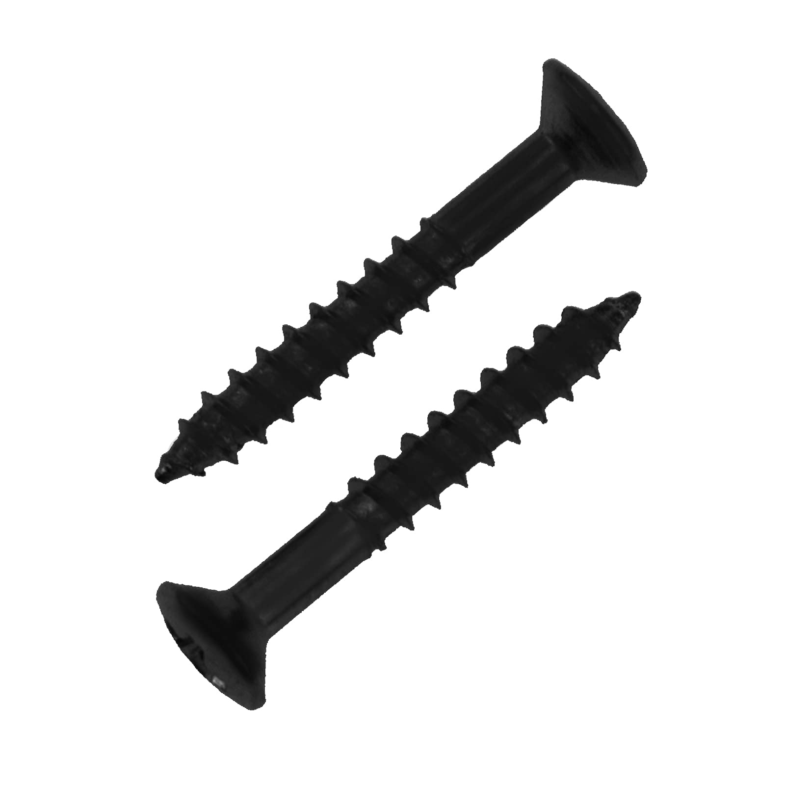 100Pcs Yootones Guitar Humbucker Pickup Ring Mounting Screws Pickup Frame Surround Screws Compatible with Epiphone Les Paul Stratocaster SG Guitar (Black)