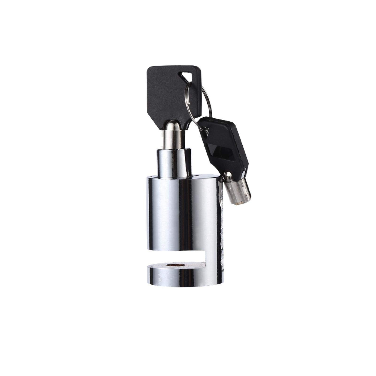 01 02 015 Brake Lock, Silver Motorbike Lock Rustproof Anti Theft for Mountain Bike for Bicycle