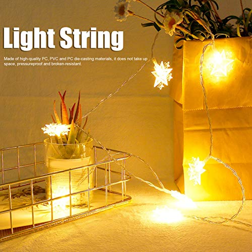 01 Decorative String Lamp, 3pcs 5.2ft String Lights Waterproof String Light LED String Light, for Home Weddings Garden Christmas Trees