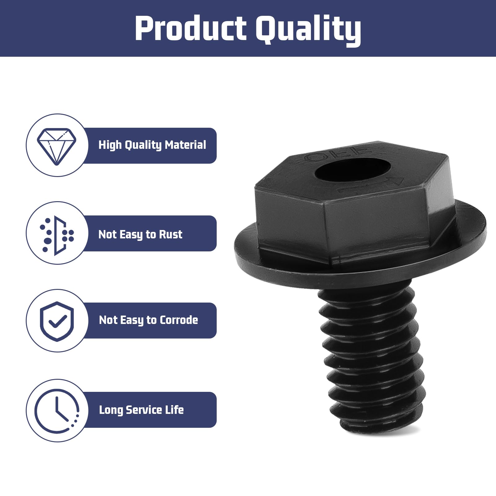 06-75-1010 Replacement for Milwaukee Circular Saw Screw Cap Blade LH, Fit for 0730-20, 0830-20, 6310-20, 6320-20, 2630-20 & 2730-20 -(2 Pack)
