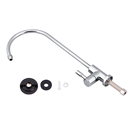 1/4'' Stainless Steel Faucet Tap Drinking Water Purifier Filter Chrome Reverse Osmosis for Clean Drinking Water