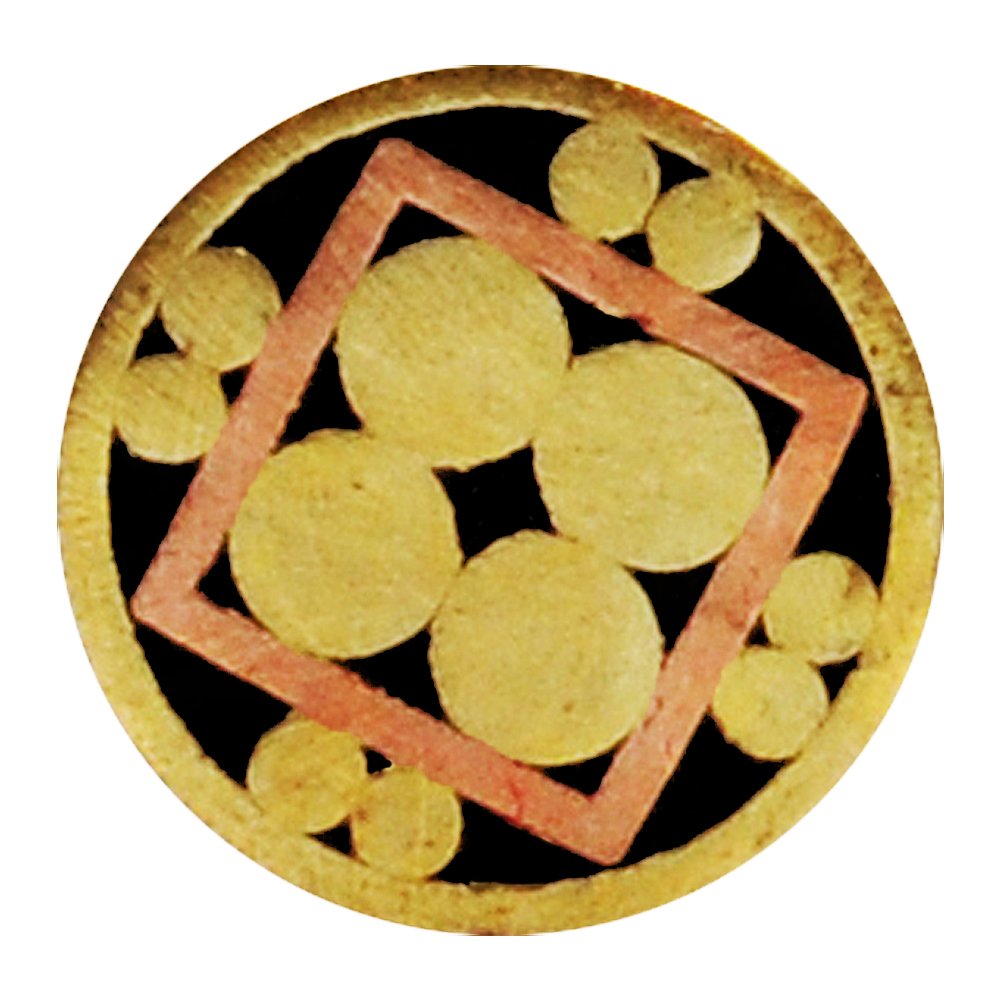 1/4" Diameter Mosaic Knife Handle Pins (Brass/Copper3, 11-3/4")