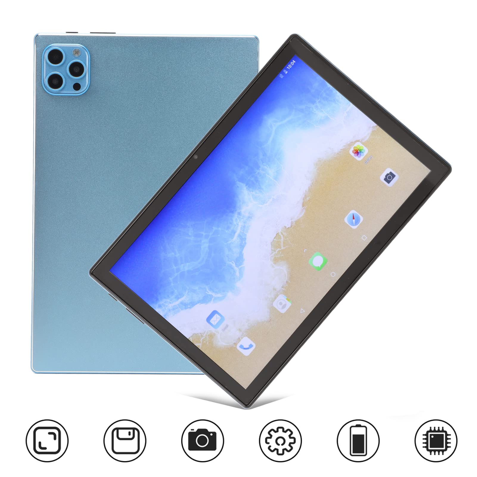 10 Inch Tablet 100240V 4G Call 6GB 128GB MT6889 8 Cores Tablet for Kids Writing (US Plug)