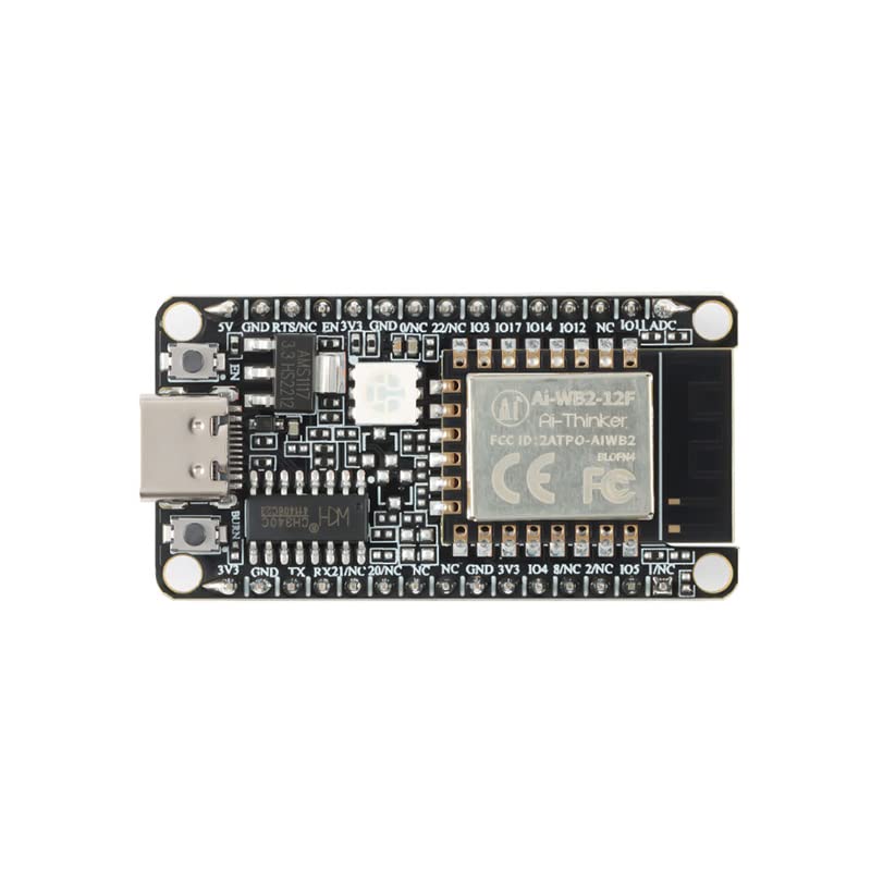 000 EC Buying 3Pcs NodeMCU Ai-WB2-12F WiFi Development Board BT 5.0 Bluetooth 5.0 Wireless Development Board NodeMCU-Ai-WB2-12F-Kit Type-C Interface