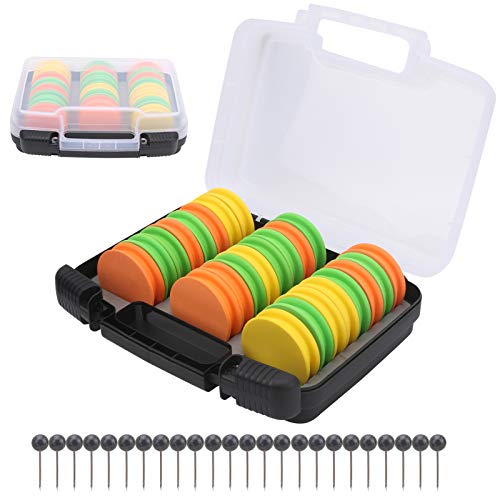 01 Fishing and Rigging Foam Spools, Spools Winding Board Tool Fishing EVA Spools Line Storage Spools EVA Fishing Line Storage 24pcs for Fish