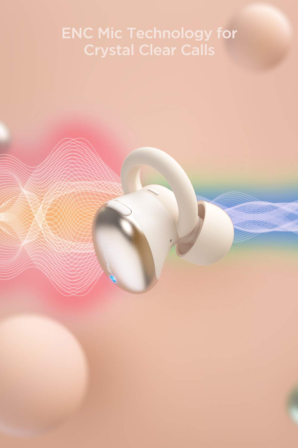 1MORE Stylish True Wireless in-Ear Headphones - Bluetooth - 6.5 Hours of Battery - 15-Minute Quick Charge for 3 Hours of Use – Portable Charging Headphone Case Included - True Wireless Earphones