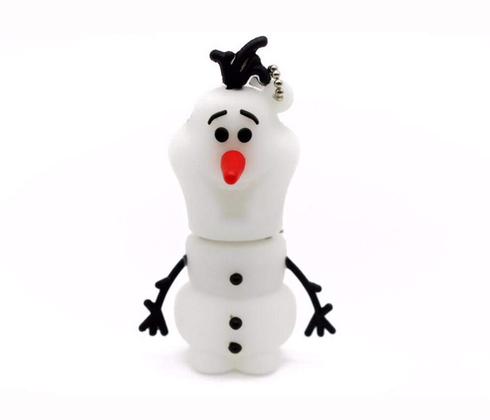 2.0 Frozen Olaf Snowman 16GB USB External Hard Drive Flash Thumb Drive Storage Device Cartoon Novelty Storage Device