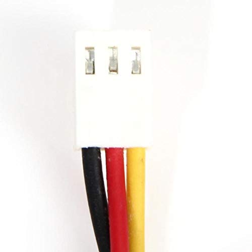 10PCS 3PIN Reduced PC Fan Speed Noise Extended Resistance 3 Needle mild Connector Adjustment Fan Speed liuqiangmeiguo (Color : 110 mm)