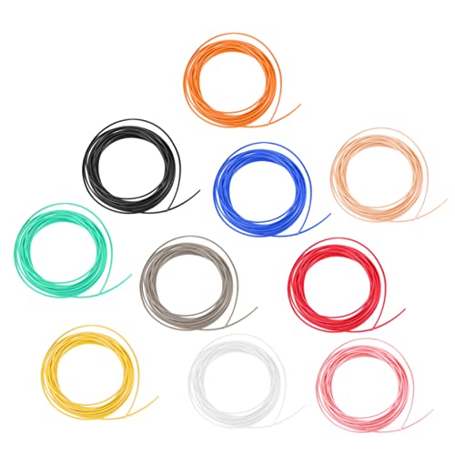 10pcs 3-d Printers 3D Printers for Kids 3D Printing Pen Filament Plastic 3D Printing Filament DIY 3D Printer pla 3D Filament 3D Printing Materials Printer Filament Accessories Wire