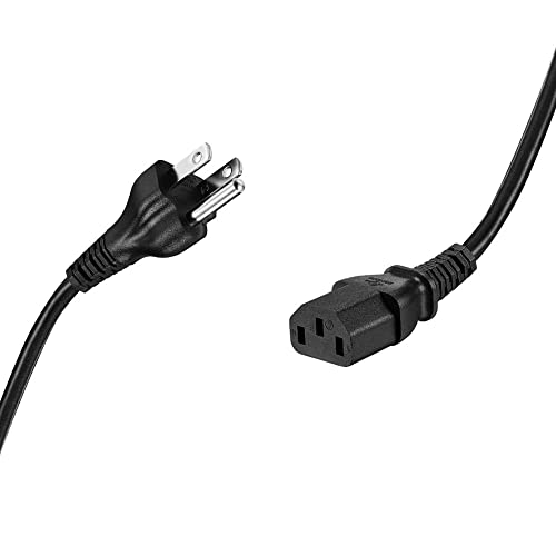 10FT AC Power Cord Compatible ION Block Rocker, Job Rocker, Explorer Portable Speaker System, ION iPA76C iPA76A iPA76S IPA23 Block