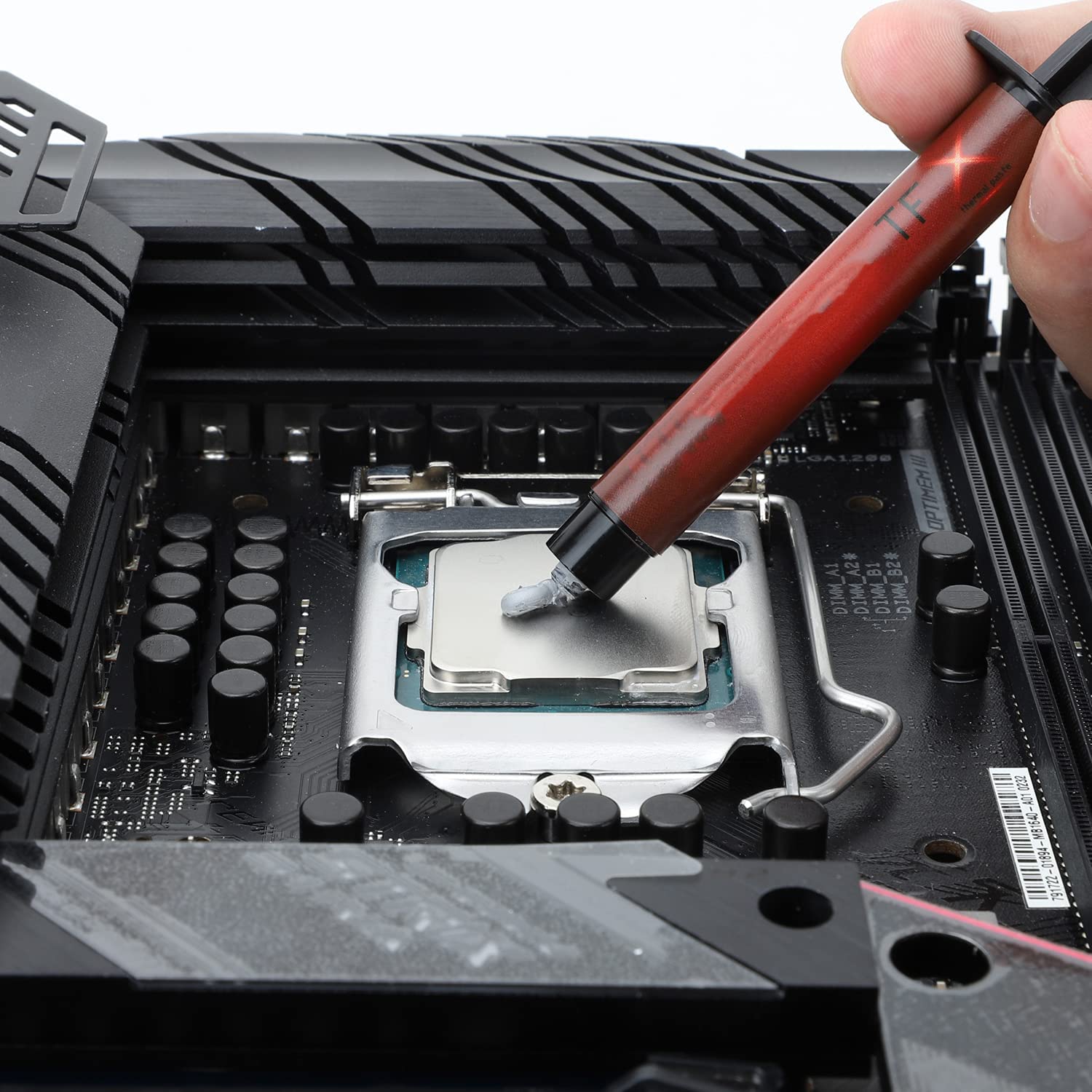 1 one Enjoy TFX Thermal Compound Paste 14.3 W/Mk, Carbon Based High Performance, Heatsink Paste for All CPU Coolers, 2 g with Tool