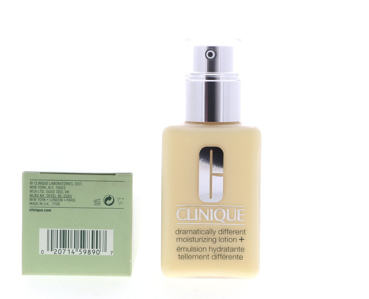 1 Pack Dramatically Different Moisturizing Lotion+ by Clinique with Pump Very Dry to Dry Combination Skin 125ML