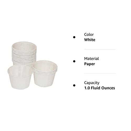 1 oz, Paper Souffle Portion Cups - Value set of 500