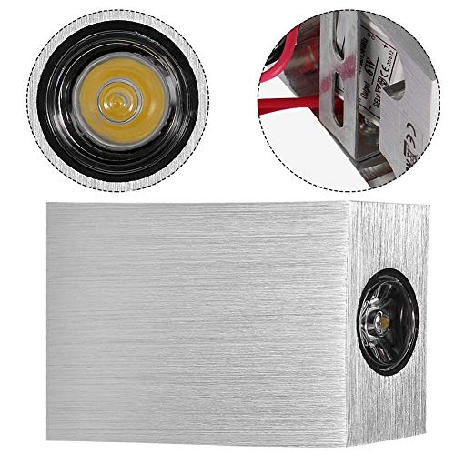 01 Aluminum Alloy LED Wall Light, Wall Mounted Lamp, Wall Mounted Corridor Lamp, Garden Lights for Ground/Garden Home Decoration Indoor Outdoor
