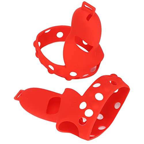 01 02 015 VR Joystick, Comfortable VR Controller Handle Adjustable for Quest 2(red)