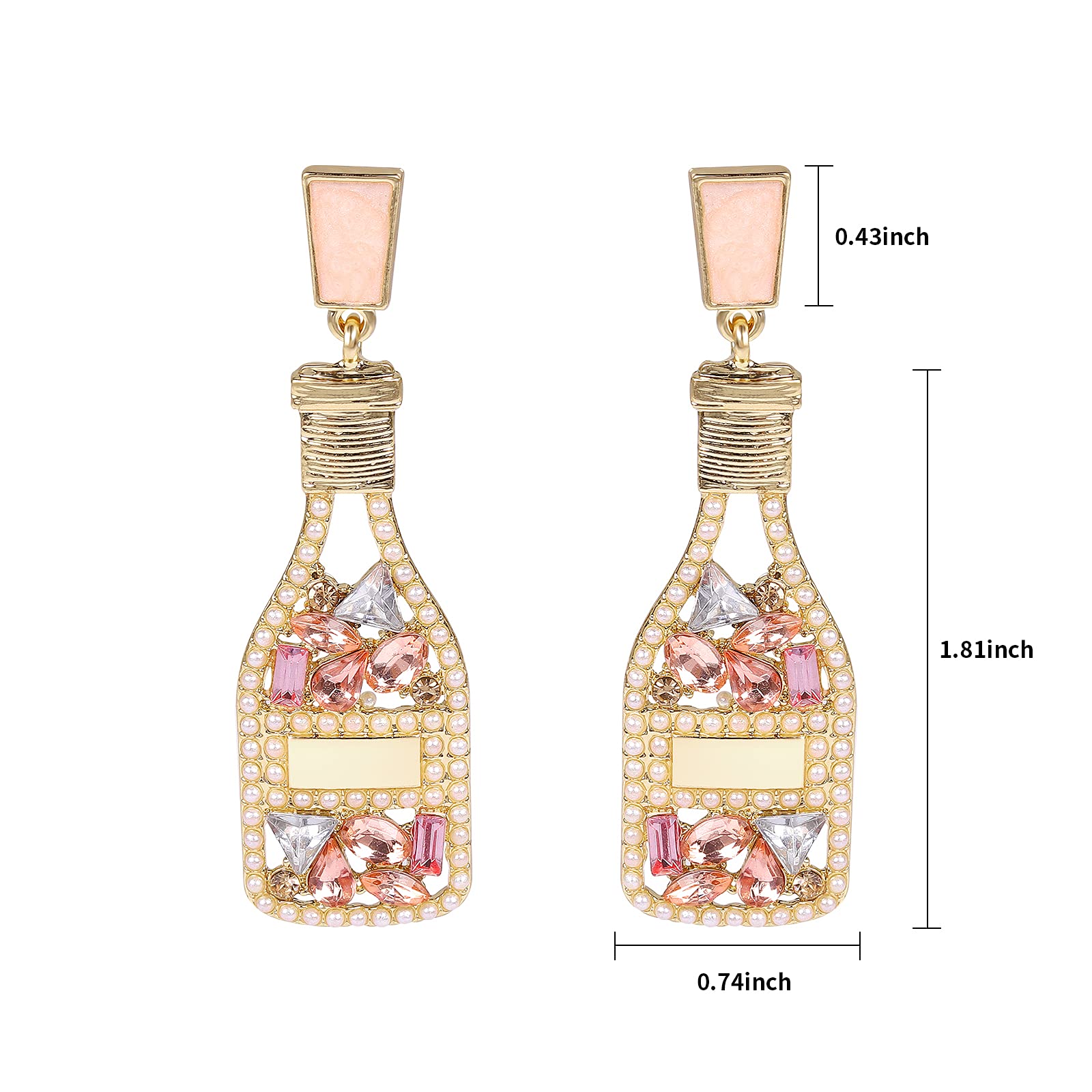 1 Pcs bead earrings