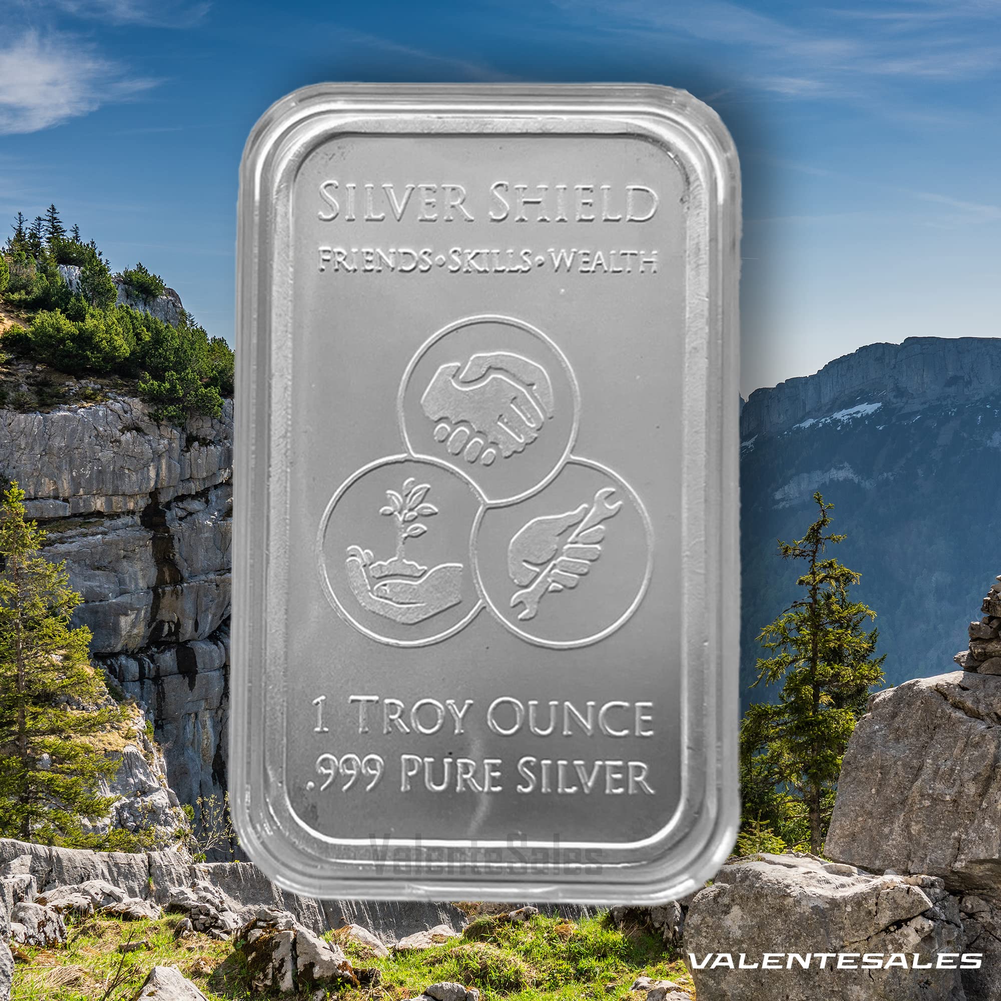 1 oz Den of Thieves Silver Bar
