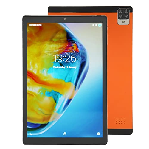 10 Inch Tablet Android12, 4GB RAM 64GB ROM Octa Core for GooglePlay, 5G WiFi 3G Cellular Tablet PC with 2 SIM Card Slots, 5000mA USB C Fast Charging, 5+8MP Dual Camera