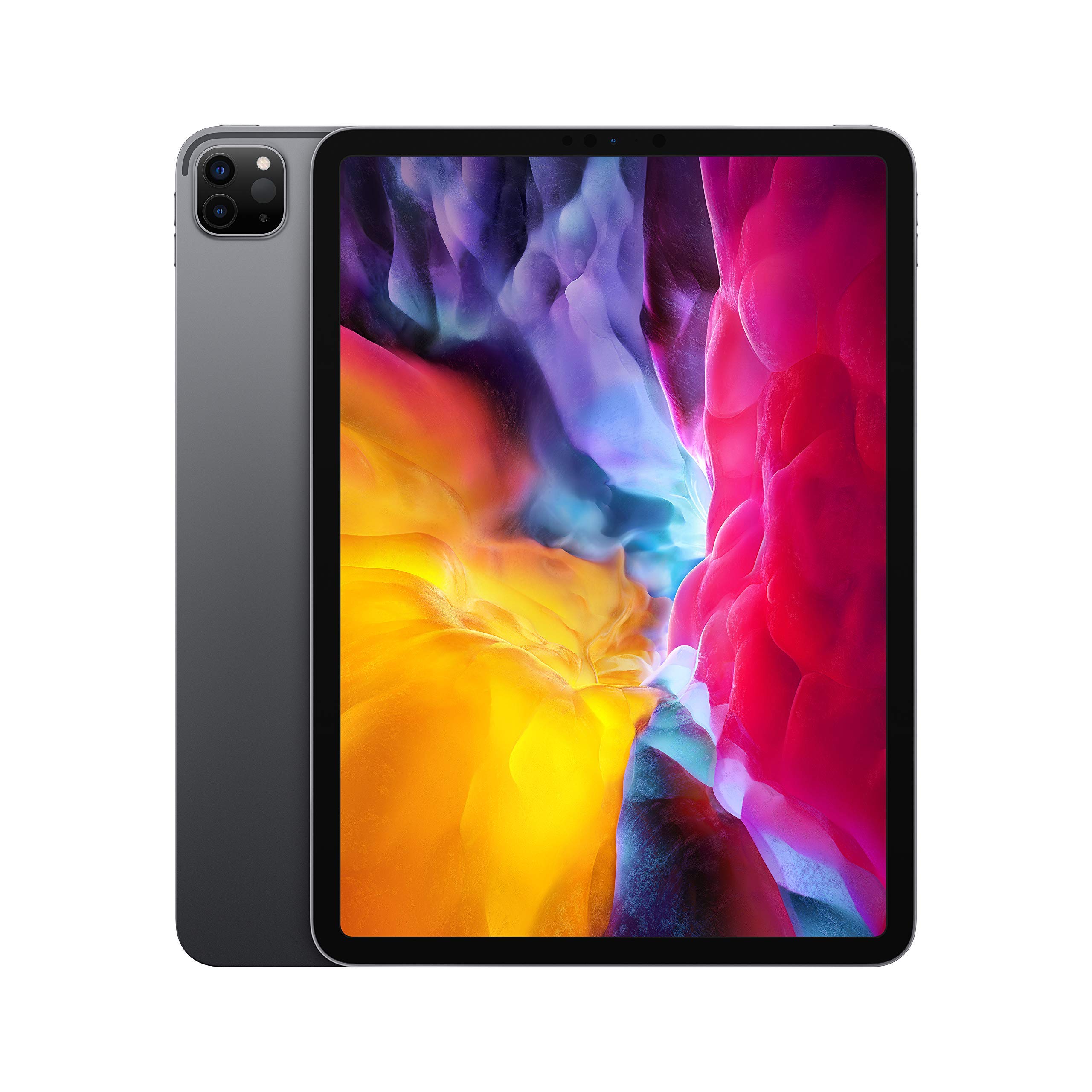 2020 Apple iPad Pro 2nd Gen (11 inch, Wi-Fi + Cellular, 128GB) Space Gray (Renewed)