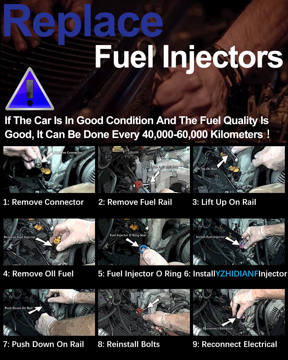 0280150931 Fuel Injector Fits For:-Ford Aerostar 1996, For:-Ford Explorer 1993 1994 1995 1996, For:-Mazda B4000 1997, For:-Mazda Navajo 1993-1994 (6 Pcs)