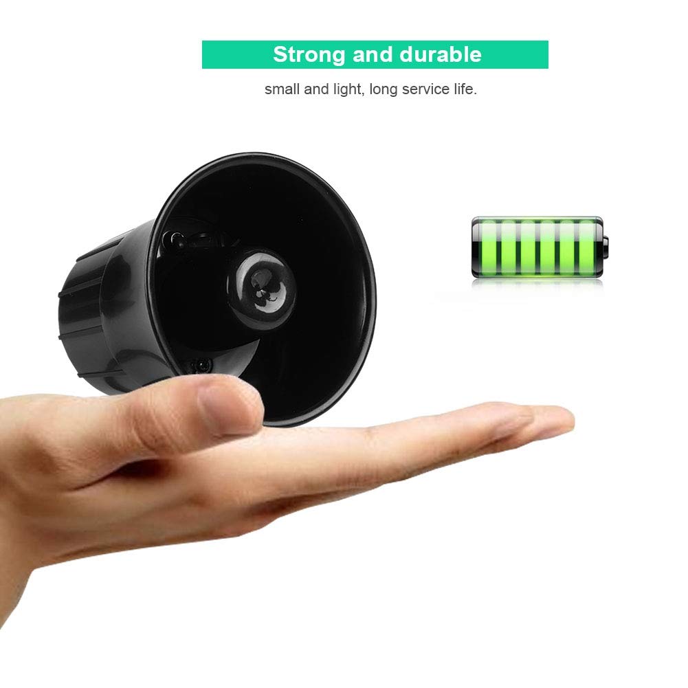 110dB DC 12V Wired Horn Alarm Siren Speaker Portable 15W / 20W Wired Antitheft Loudspeaker Alarm Siren Speaker for Home Security System