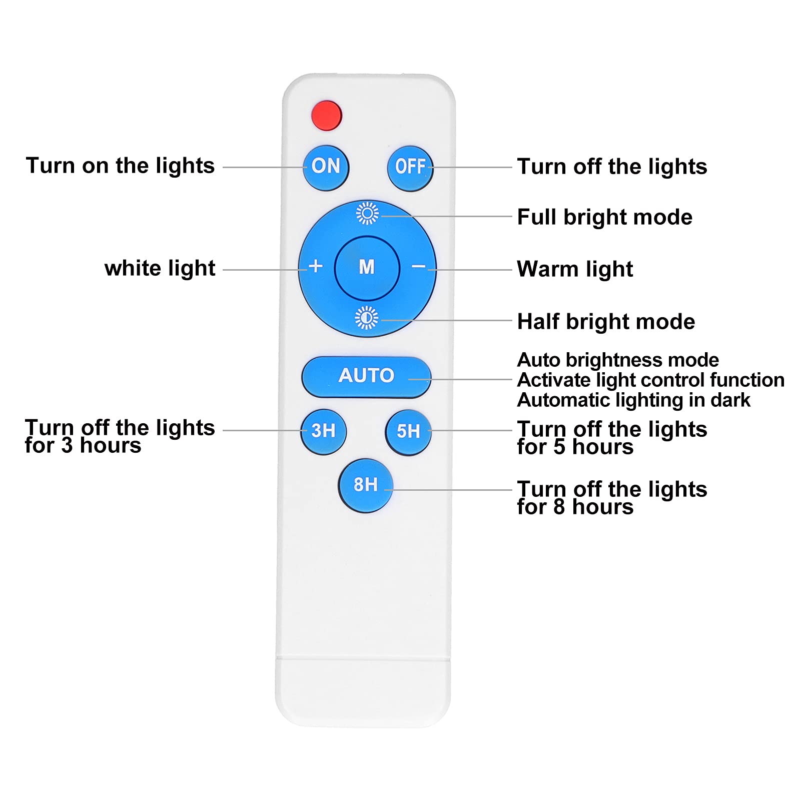 01 02 015 Lamp Panel Board, White+ Warm Light 3.2V/3.7V LED Lamp Panel for Solar Garden Lights for Solar Flood Lights for Garden for Home