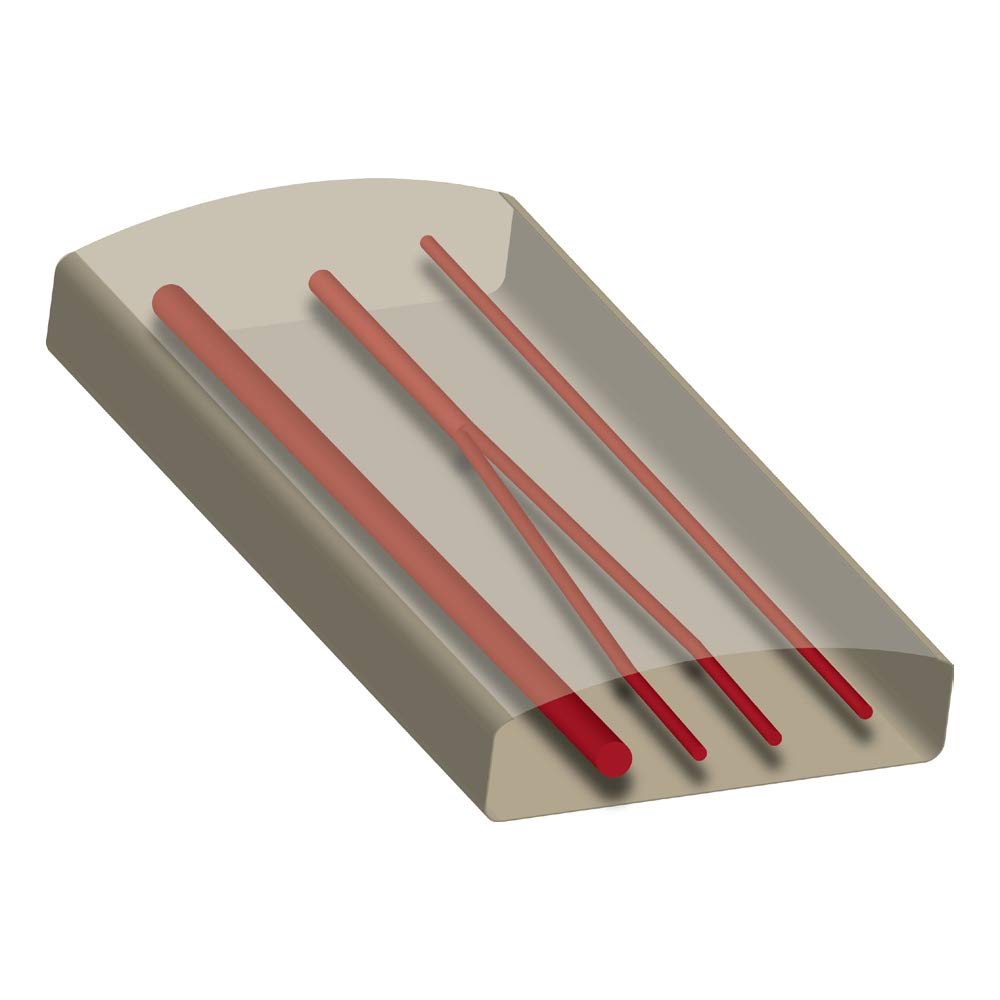 0705 - Vascular Access Ultrasound Phantom, Lightly pigmented