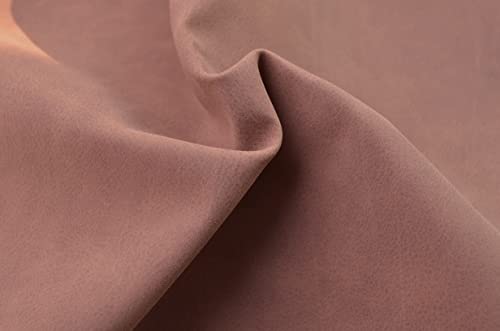 0.9mm Soft 1 Yard Brown Fabric PU Leather Fabric Faux Leather Fabric Faux Vegan Leather Upholstery Fabric