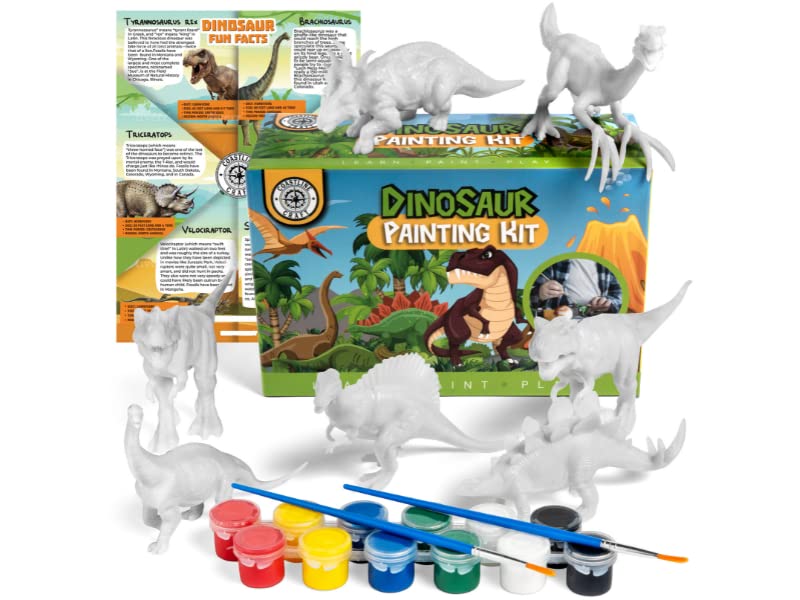 1 Dinosaur Painting Kit + 1 Unicorn Painting Kit Bundle