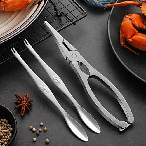 1 Pcs Crab Leg Crackers Lobster Crackers Nut Crackers For Crab Legs Stainless Steel Seafood - Dishwasher Safe