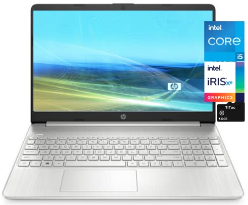 2022 HP 15.6 Inch Full HD 1080P Business Laptop, 11th Gen Intel Quad-Core i5-1135G7, 16GB DDR4 RAM, 512GB PCIe SSD, Intel Iris Xe Graphics, USB-C, HDMI, Wi-Fi, Fingerprint Reader, Win10 S + TiTac Card