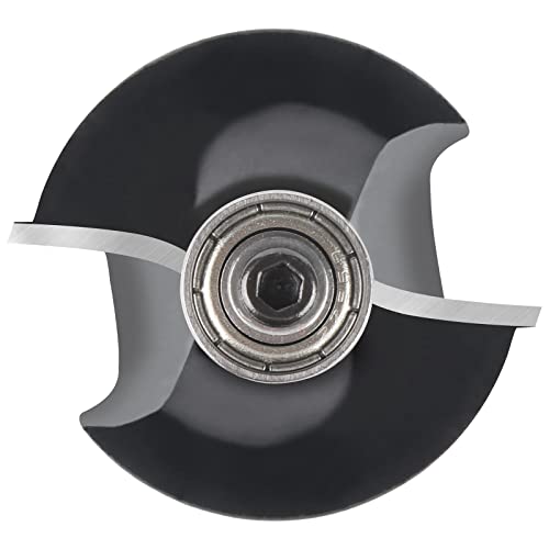 1/2" Radius Roundover Router Bit 1/4" Shank, Edge Forming Roundover Bit Bead Rounding Over Edging Bit by BINSTAK