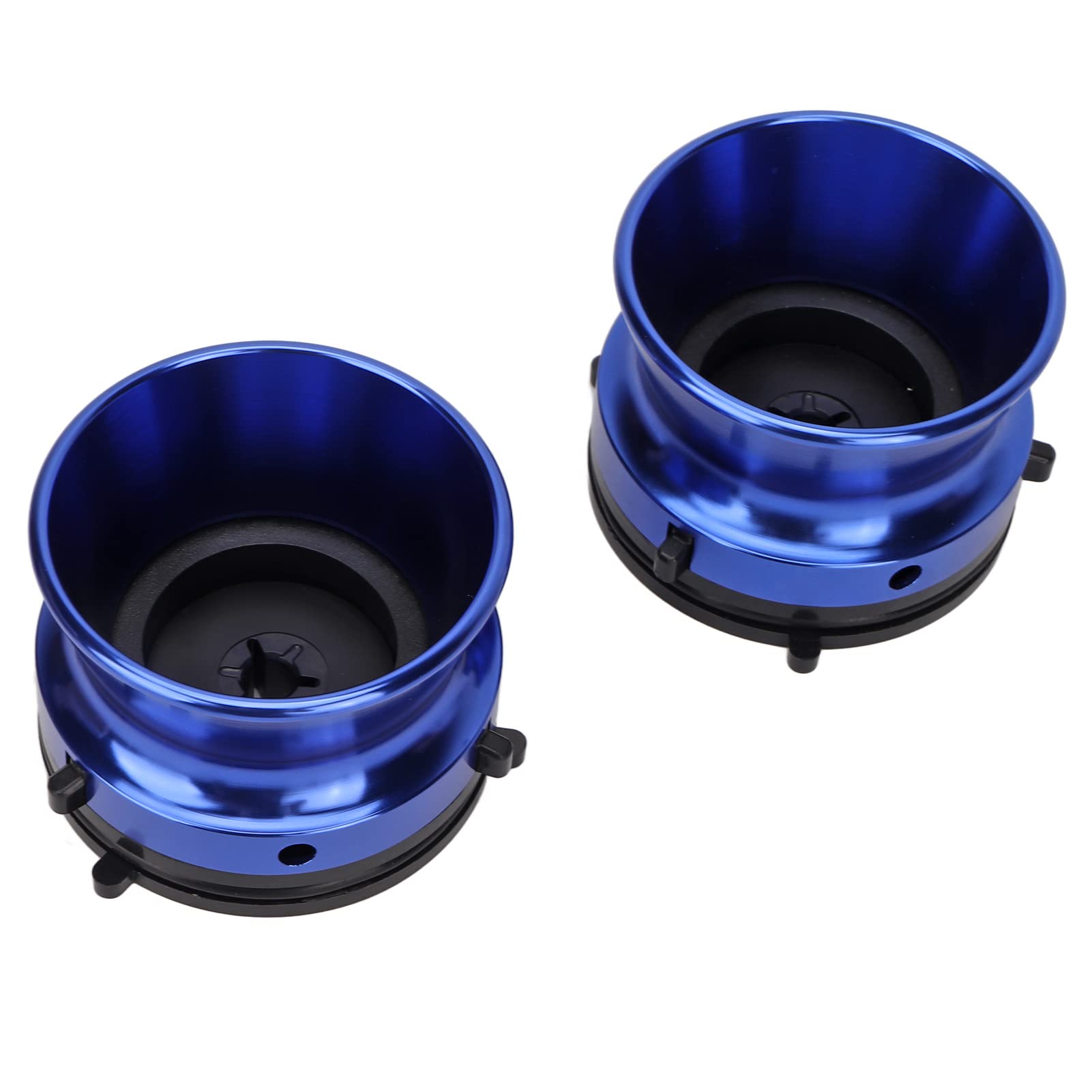 1 Pair NAB Hub Adapters, 10 Inch Opener Universal NAB Hub Adapter, Polished Aluminum, Universal Loading Device for Studer Rev Ox, for Akai, for Teac (Blue)