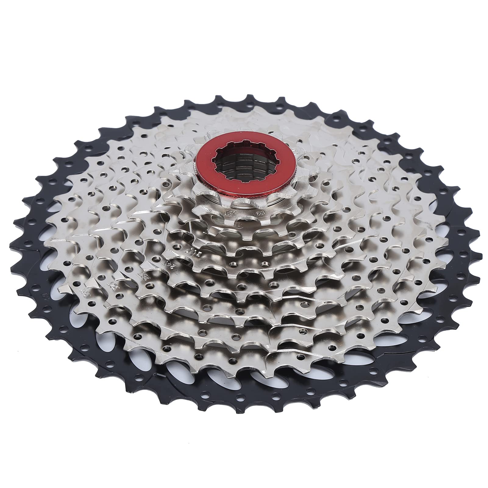 01 02 015 10 Speed Road Bike Flywheel, Durability High Temperature Resistance 10 Speed Cassette Flywheel for Cycling