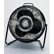 12" Table & Floor Fan,Black