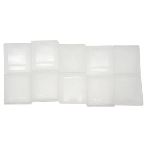 10 pack of Plastic Cartridge Cases For Nintendo Game Boy DMG Gameboy Cartridge Cases/Dust Covers GBC