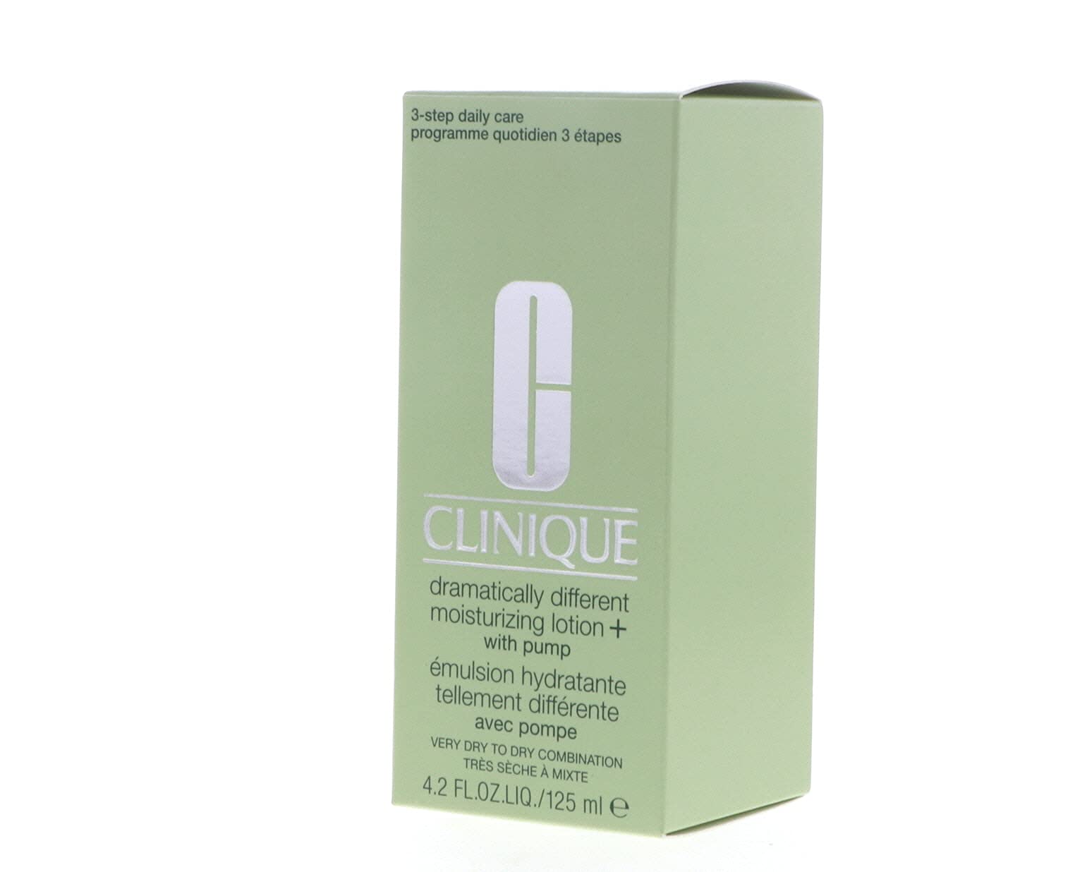 1 Pack Dramatically Different Moisturizing Lotion+ by Clinique with Pump Very Dry to Dry Combination Skin 125ML