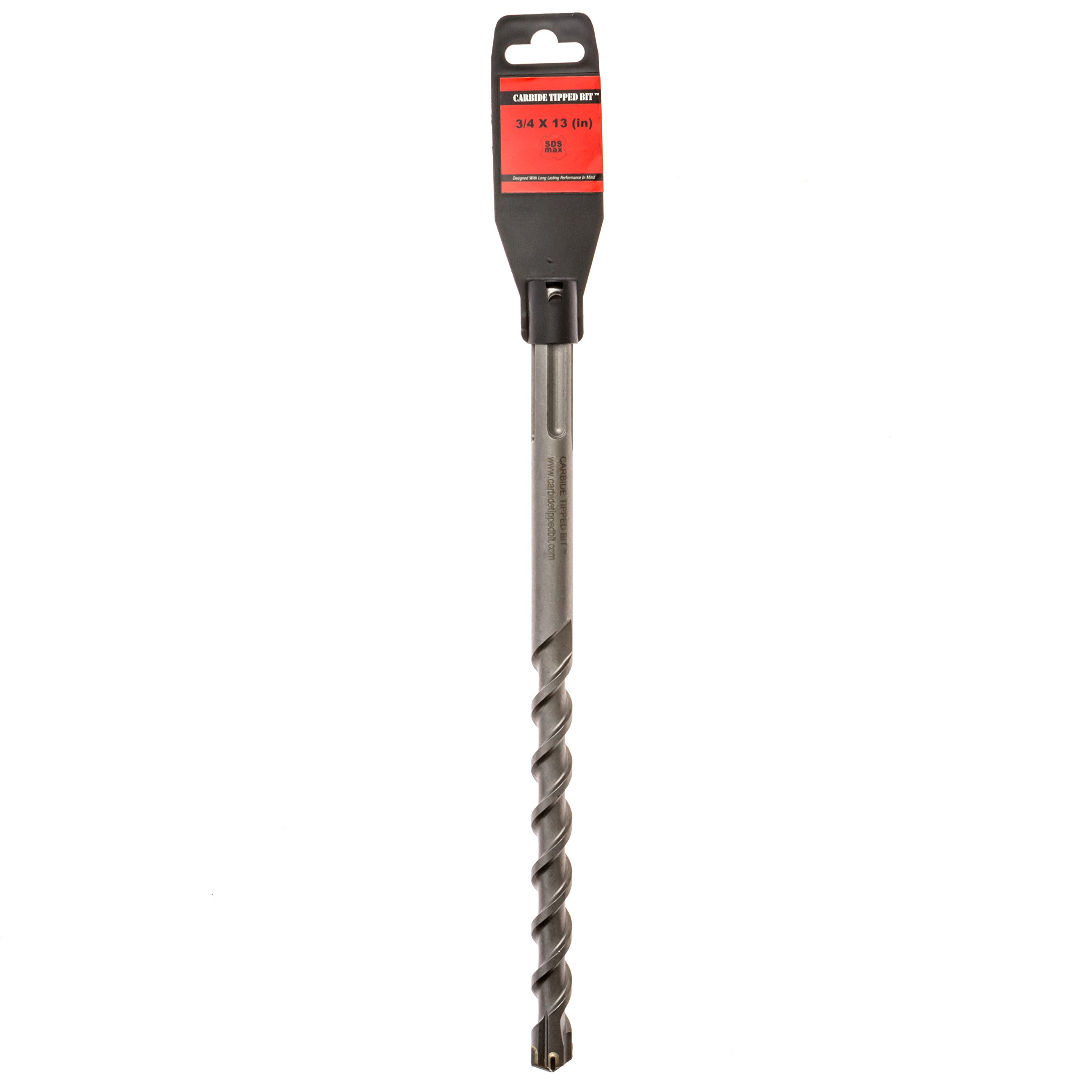 1 in. CARBIDE TIPPED BIT, SDS Max, (1" X 9" X 13")