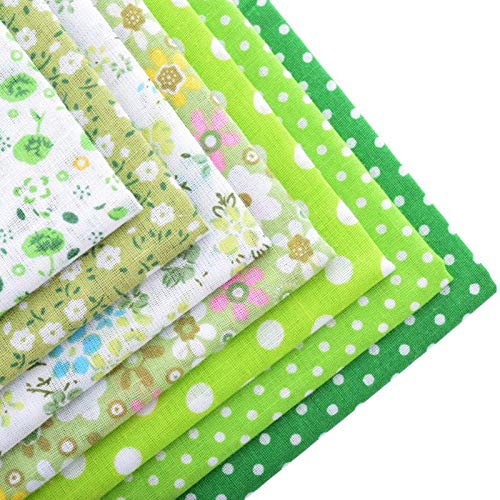 42pcs 9.8" x 9.8" Floral Printed top Cotton Fabric Bundle Squares Quilting Sewing Patchwork Cloths DIY Scrapbooking Art&Craft