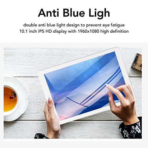 10 Inch Tablet pc, 6GB RAM 128GB ROM Octa Core Tablets, IPS HD Touch Screen and 3 Card Slots, 2.4g+5g WiFi, 8800mAh, 2.5Ghz CPU Tablet PC for 100β240V