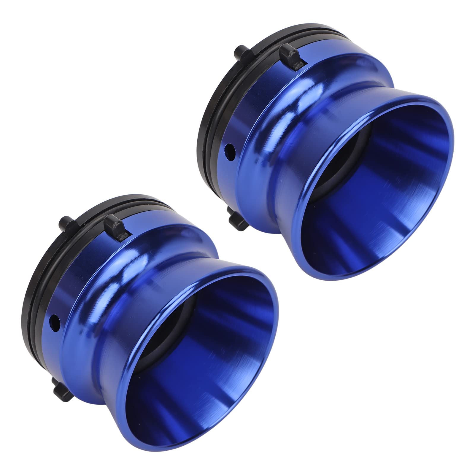 1 Pair NAB Hub Adapters, 10 Inch Opener Universal NAB Hub Adapter, Polished Aluminum, Universal Loading Device for Studer Rev Ox, for Akai, for Teac (Blue)