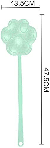 1 Pieces Plastic Fly Swat Wasp Control Multi-Colors, Fly Swatter SuitableIndoor, Garage, Terrace and Outdoor