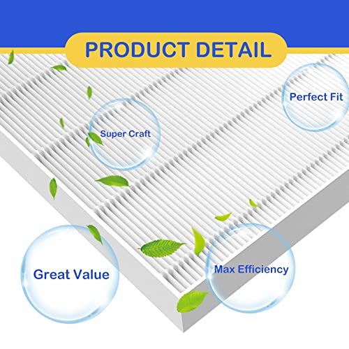 115115 True HEPA Replacement Filters A Compatible with Winix PlasmaWave 5300, 6300, 5300-2, C909, 6300-2, C535, P300,9000, 5000, 5000B Air Purifiers, Size 21 True HEPA Filter Only 3 Pack