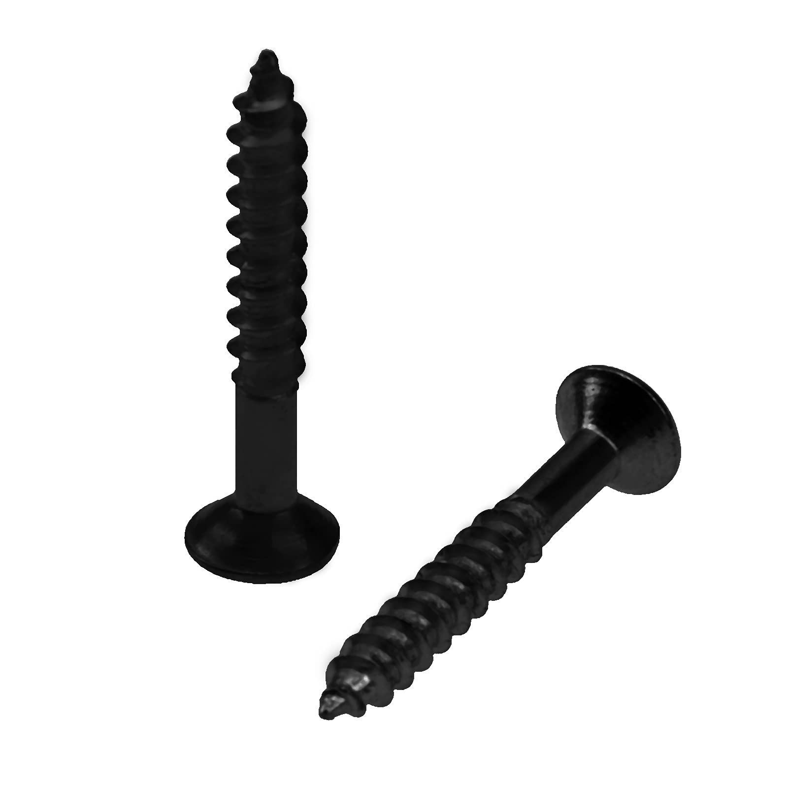 100Pcs Yootones Guitar Humbucker Pickup Ring Mounting Screws Pickup Frame Surround Screws Compatible with Epiphone Les Paul Stratocaster SG Guitar (Black)