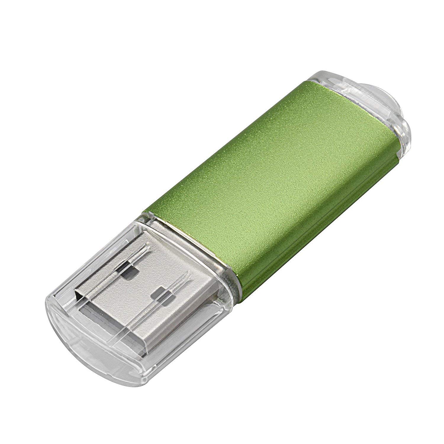 10PCS 2.0/3.0 USB Flash Drive Pen Drive Memory Stick Thumb Stick Pen Black (2.0/2GB, Green)