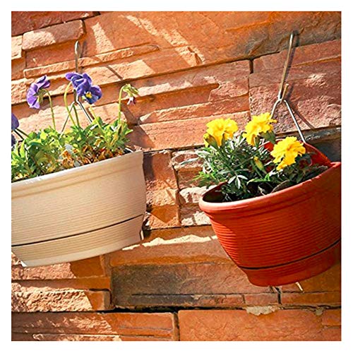 10 Pack S Shaped Hooks Gardening Tools 5.5 inch Heavy-Duty Stainless Steel Hooks Hanging Hanger Bearing Up to 30 KG, Plants, Kitchen Pots and Pans,Shower Curtain -Large Size