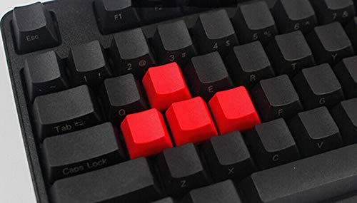 1 Pcs Blank Thick PBT Keycaps R1 R2 R3 R4 Single Switch OEM Height for Cherry MX RGB Gaming Mechanical Keyboard (R1, Yellow)