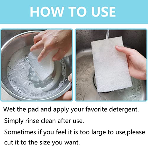 10 PCS 6"x9" 2000 Grit General Purpose Scuff Pads for Scuffing, Scouring, Sanding, Paint Primer Prep Adhesion Scratch - Home Cleaning, Surface Polishing, Metal Deburring,Auto Body Repair