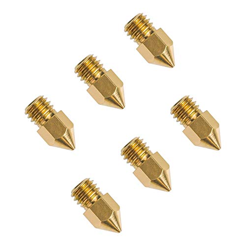 20 PCS 3D Printer Nozzle 0.4mm Extruder Head for Cr10 liuqiangmeiguo (Color : 1)